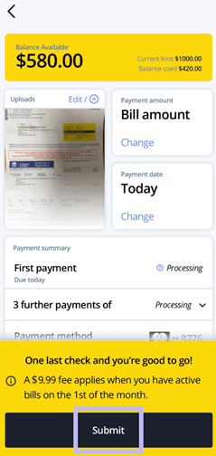 How do I upload a bill? – deferit